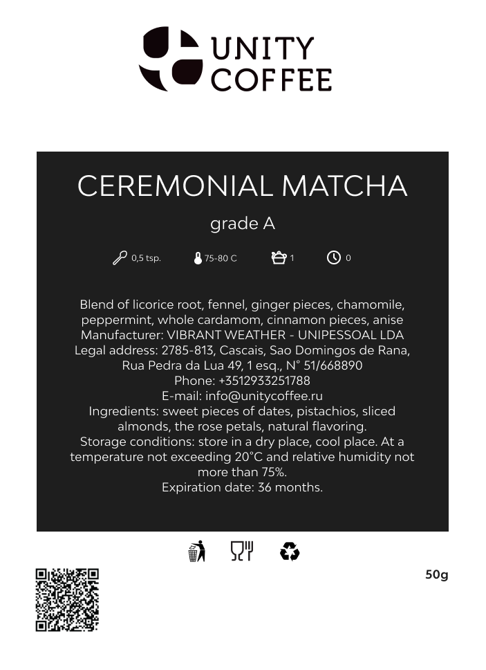 Matcha Taishan, compre online | Torrefadoras de café Unity – Unity Coffee Roasters