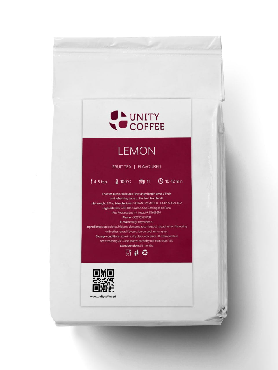 Lemon tea, buy online | Unity Coffee Roasters
